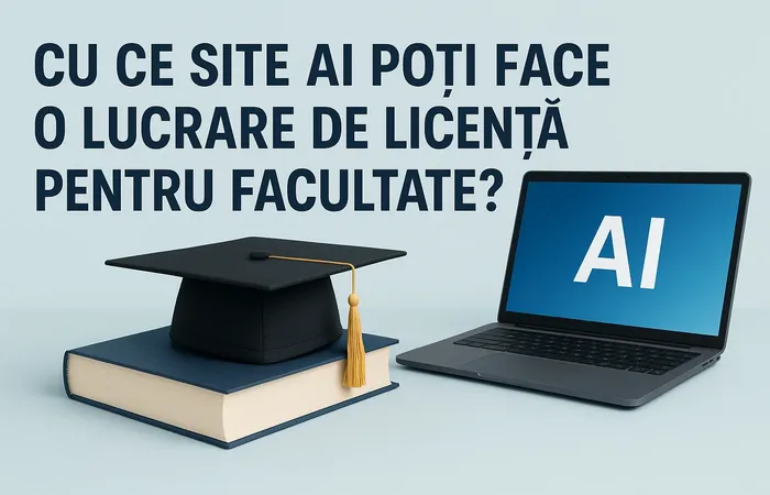 Cu ce ce Site AI poți face o Lucrare de Licență pentru Facultate?